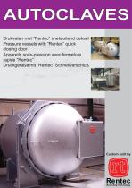 autoclaves - Rentec - PDF Catalogs | Technical Documentation | Brochure