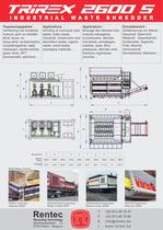 TriRex Stationary shredder with 3 rotors - Rentec - PDF Catalogs ...
