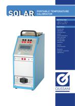 Temperature calibrator - SOLAR - GIUSSANI SRL - for temperature sensors ...