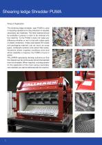 Shearing ledge Shredder PUMA - Pallmann Maschinenfabrik - PDF Catalogs ...