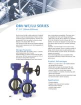 DBV-WF/LU SERIES - Dorot Control Valves - PDF Catalogs | Technical Documentation | Brochure