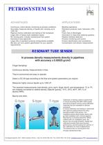 inline density meter - PETROSYSTEM - PDF Catalogs | Technical ...