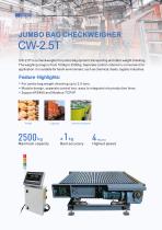 Bag checkweigher - CW-2.5T - General Measure Technology Co., Ltd - for ...