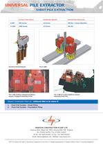 Universal pile extractor - DAWSON CONSTRUCTION PLANT LIMITED - PDF ...