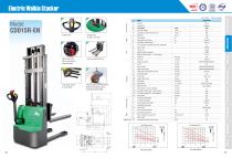 XILIN / CDD15R-EN / Electric Stacker - NINGBO RUYI JOINT STOCK CO., LTD - PDF Catalogs ...