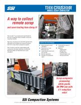 The Crusher™ Mobile Scrap Compactor - SSI Shredding Systems, Inc. - PDF ...