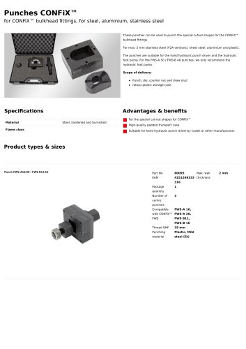 All Icotek GmbH & Co. KG catalogs and technical brochures