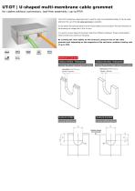 UT-DT | U-shaped multi-membrane cable grommet - icotek GmbH & Co. KG ...
