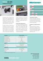 Metzner AM 2000 - Metzner Maschinenbau GmbH - PDF Catalogs | Technical ...