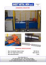 Horizontal trimming machines - Sheet Metal Men s.r.l. - PDF Catalogs ...