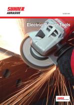 Angle grinder - UWK 11-R - SUHNER Schweiz AG - electric / finishing