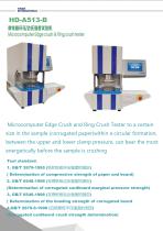 Microcomputer Edge Crush and Ring Crush Tester - HAIDA EQUIPMENT CO ...