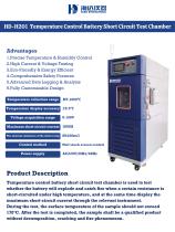Short circuit test chamber - HD-H201 - HAIDA EQUIPMENT CO., LTD - for ...