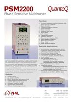 PSM2200 QuanteQ Phase Sensitive Multimeter - Newtons4th Ltd. - PDF ...