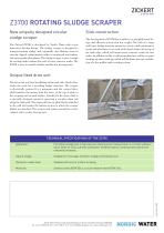 Rotating Sludge Scraper - Nordic Water Products - PDF Catalogs | Technical Documentation | Brochure