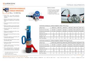 Rotation Torque Wrench - Juwel Schraubtechnik GmbH - PDF Catalogs ...