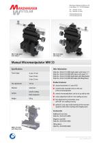 MM33 - Märzhäuser Wetzlar - PDF Catalogs | Technical Documentation ...