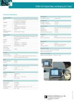 POM2-3333 Digital Relay and Merging Unit Tester Brochure_EN_2022 V1 ...