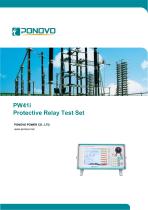 PW41i(Basic) Protective Relay Test Set Brochure - PONOVO POWER CO., LTD ...