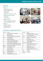 PW466i Protective Relay Test Set - PONOVO POWER CO., LTD - PDF Catalogs ...