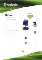Float level switch - LCM series - TECFLUID - for liquids / for tank ...