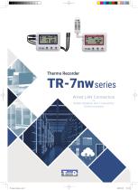 Temperature data-logger - TR-71nw - T&D Corporation - Bluetooth / LAN WLAN / with screen