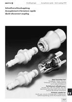 Quick-disconnect couplings - SERTO - PDF Catalogs | Technical Documentation | Brochure