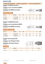 Quick-disconnect couplings - SERTO - PDF Catalogs | Technical Documentation | Brochure