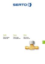 Valves - SERTO - PDF Catalogs | Technical Documentation | Brochure