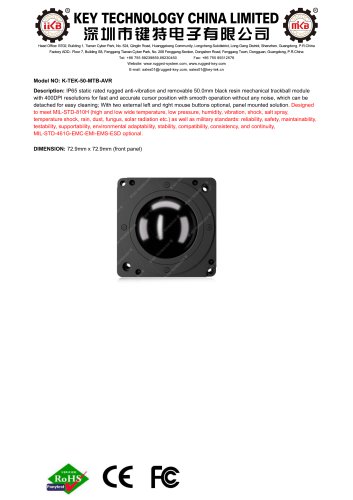 K-TEK-M506-38-MTB-AVR-KP-FN-MA-BL-151B-BT-DT - Key Technology China ...