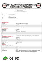 K-TEK-HTP65-USB+Key board+Key cap data sheet - Key Technology China ...