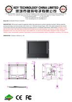 Industrial touchpad - K-TEK-M127TP-NV-151B-DWP - Key Technology China ...