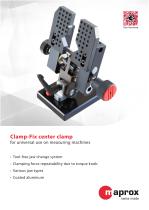 Mechanical clamping fixture - Clamp-Fix - Maprox AG - for measuring ...