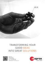 Product overview 2025 - Maprox AG - PDF Catalogs | Technical Documentation | Brochure