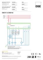 DSE701 & DSE702 - DES - PDF Catalogs | Technical Documentation | Brochure