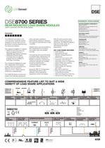 dse8700 - DES - PDF Catalogs | Technical Documentation | Brochure