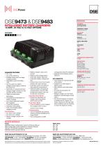 DSE9473 & DSE9483 - DES - PDF Catalogs | Technical Documentation | Brochure