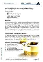 Oil level gauges for railway and industry - EPHYMESS GmbH - PDF ...