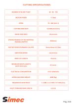 Simax 80 - SIMEC srl - PDF Catalogs | Technical Documentation | Brochure