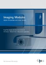 Imaging Modules - OPTO - PDF Catalogs | Technical Documentation | Brochure