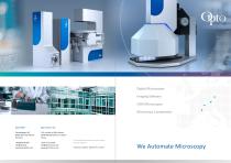 Opto 2025 We automate Microscopy - OPTO - PDF Catalogs | Technical Documentation | Brochure