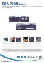 ECS-7100 Series - Vecow Co., Ltd. - PDF Catalogs | Technical ...