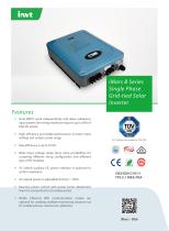 iMars E&B series grid-tied solar inverters product catalog - ShenZhen INVT Electric Co., Ltd ...