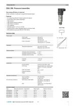 DSU, DSI: Pressure transmitter - Fr. Sauter AG - PDF Catalogs ...