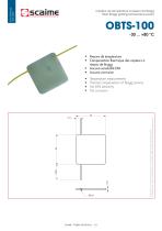 Fiber Bragg grating temperature sensor OBTS-100 - SCAIME - PDF Catalogs ...
