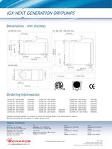 iGX Dry Pumps - EDWARDS - PDF Catalogs | Technical Documentation | Brochure
