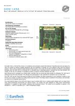 COM-1452 - Eurotech - PDF Catalogs | Technical Documentation | Brochure
