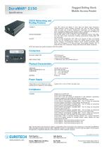 DuraMAR2150 - Eurotech - PDF Catalogs | Technical Documentation | Brochure