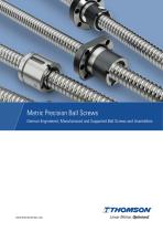 Metric Precision Ball Screws – Made in Germany - Thomson Industries ...