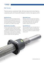 Metric Precision Ball Screws – Made in Germany - Thomson Industries ...